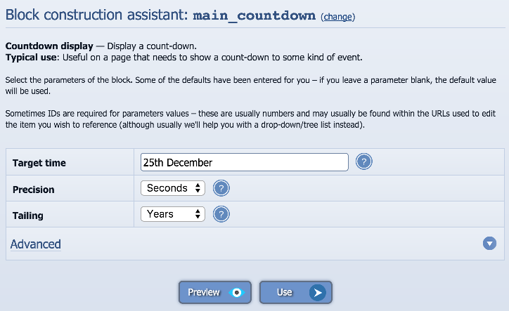 Composr Supplementary: How to Add an Information Block to Composr – Composr